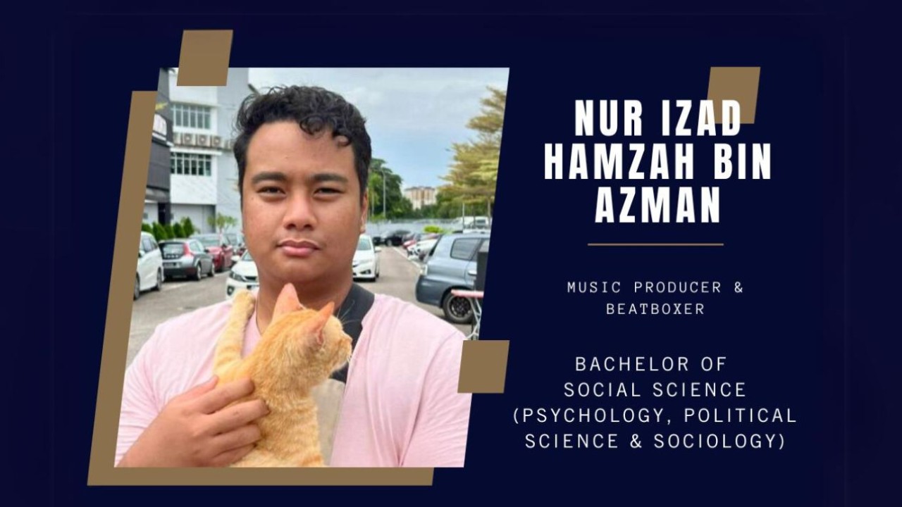 Meet Incoming Freshman of SMU 2023 – Nur Izad Hamzah Bin Azman